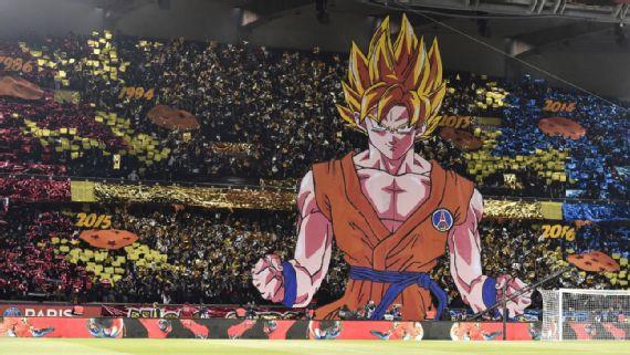 Entenda por que a torcida do PSG levantou bandeirão de Goku | WSCOM
